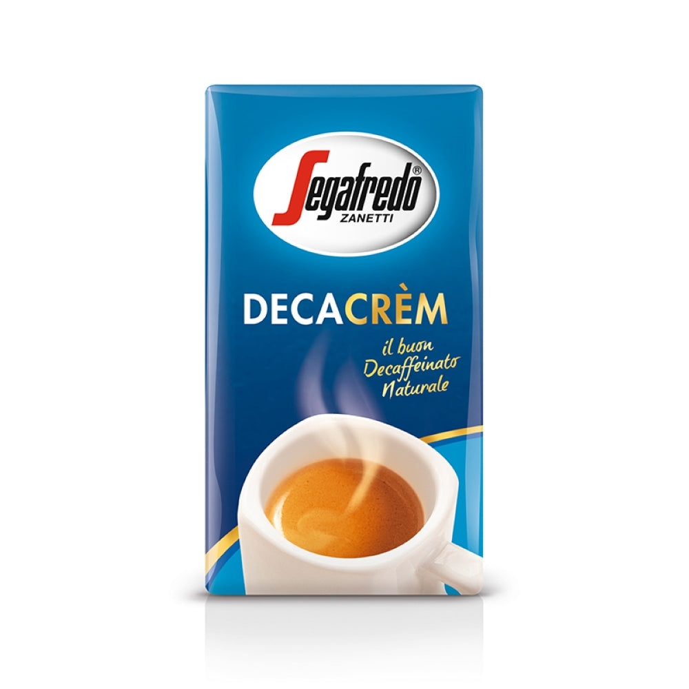 Segafredo Deca Crem 250g Decaffeinated Ground Coffee - 3 Packs of 250g ...